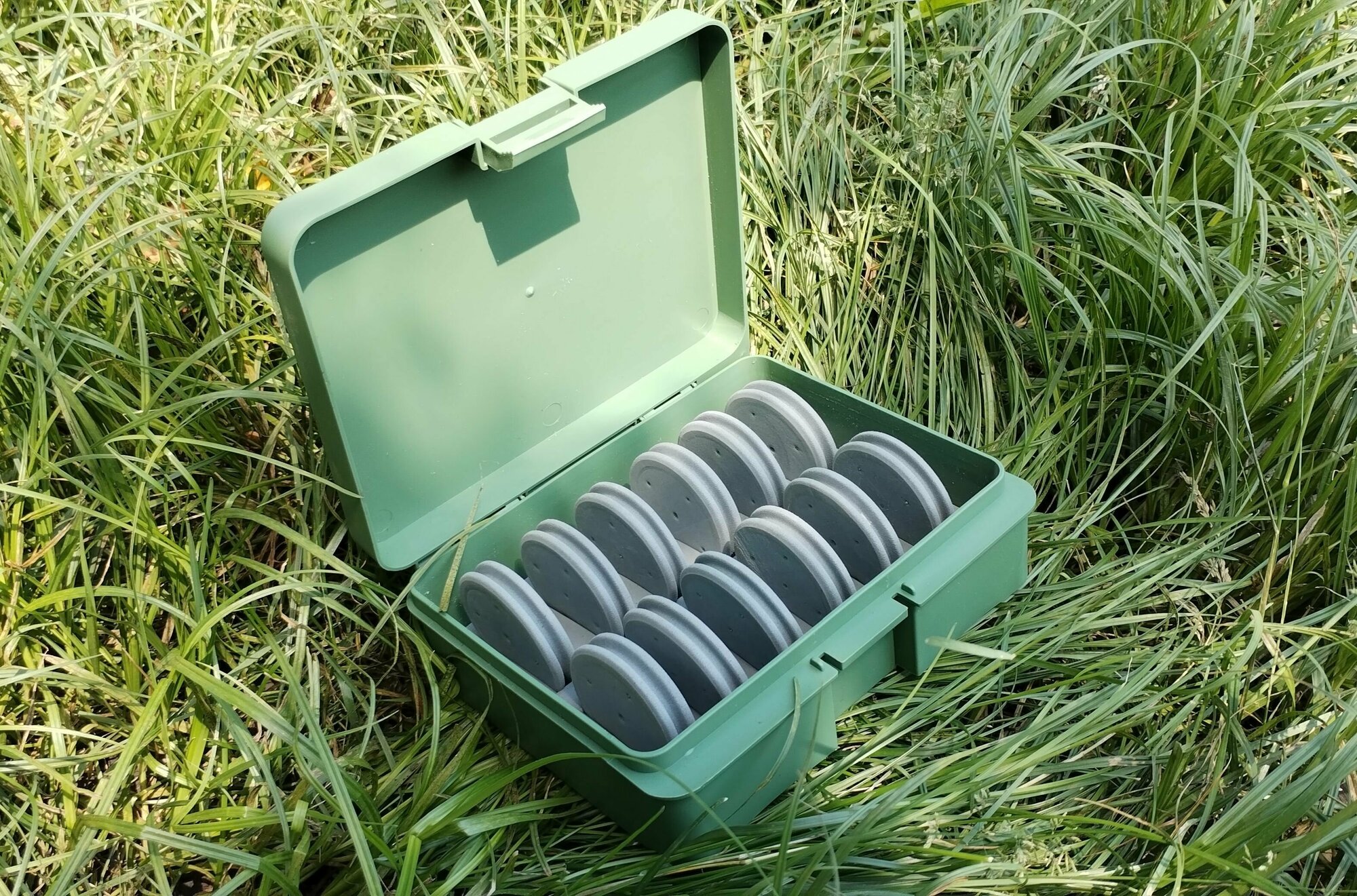 Поводочница / мотовило круглое из EVA 12шт в коробке