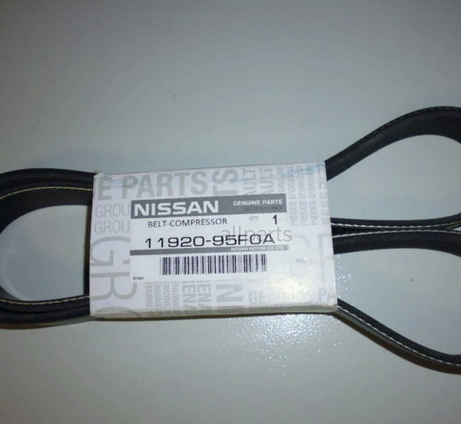 NISSAN 1192095F0A ремень приводной B10RS
