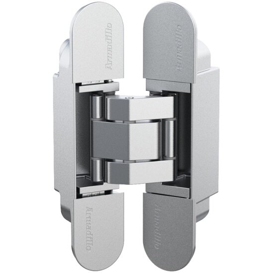 Петля скрытой установки Armadillo TECH U3D3000. VPG SC мат. хром (2 шт)