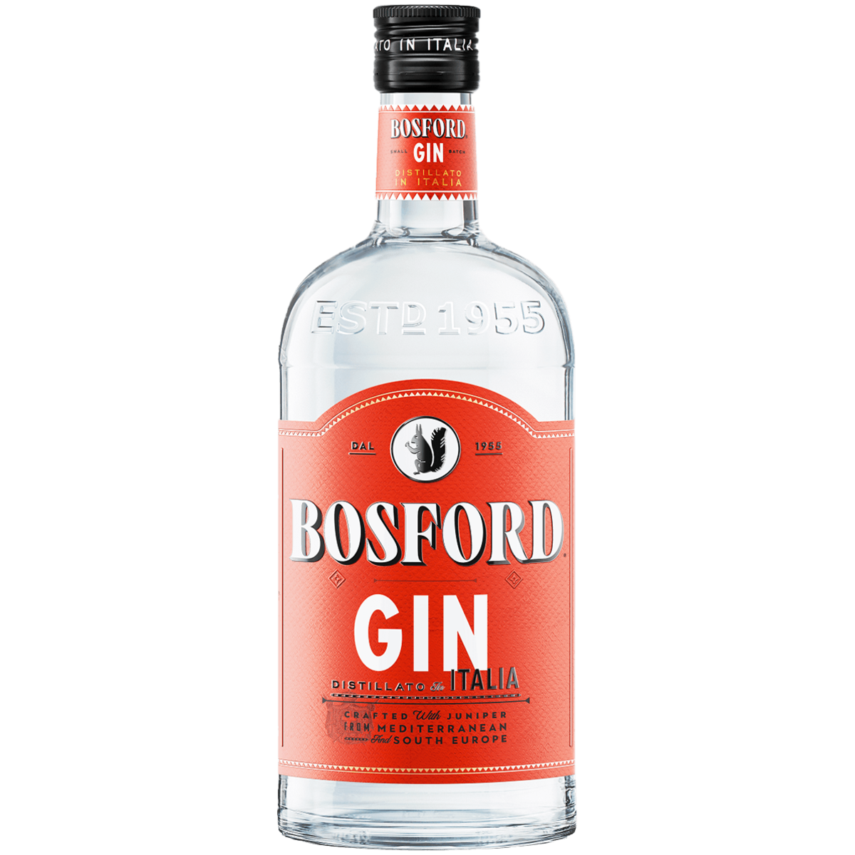 Джин "Bosford", итальянский джин, 0,7 л, крепость 37,5%, Россия