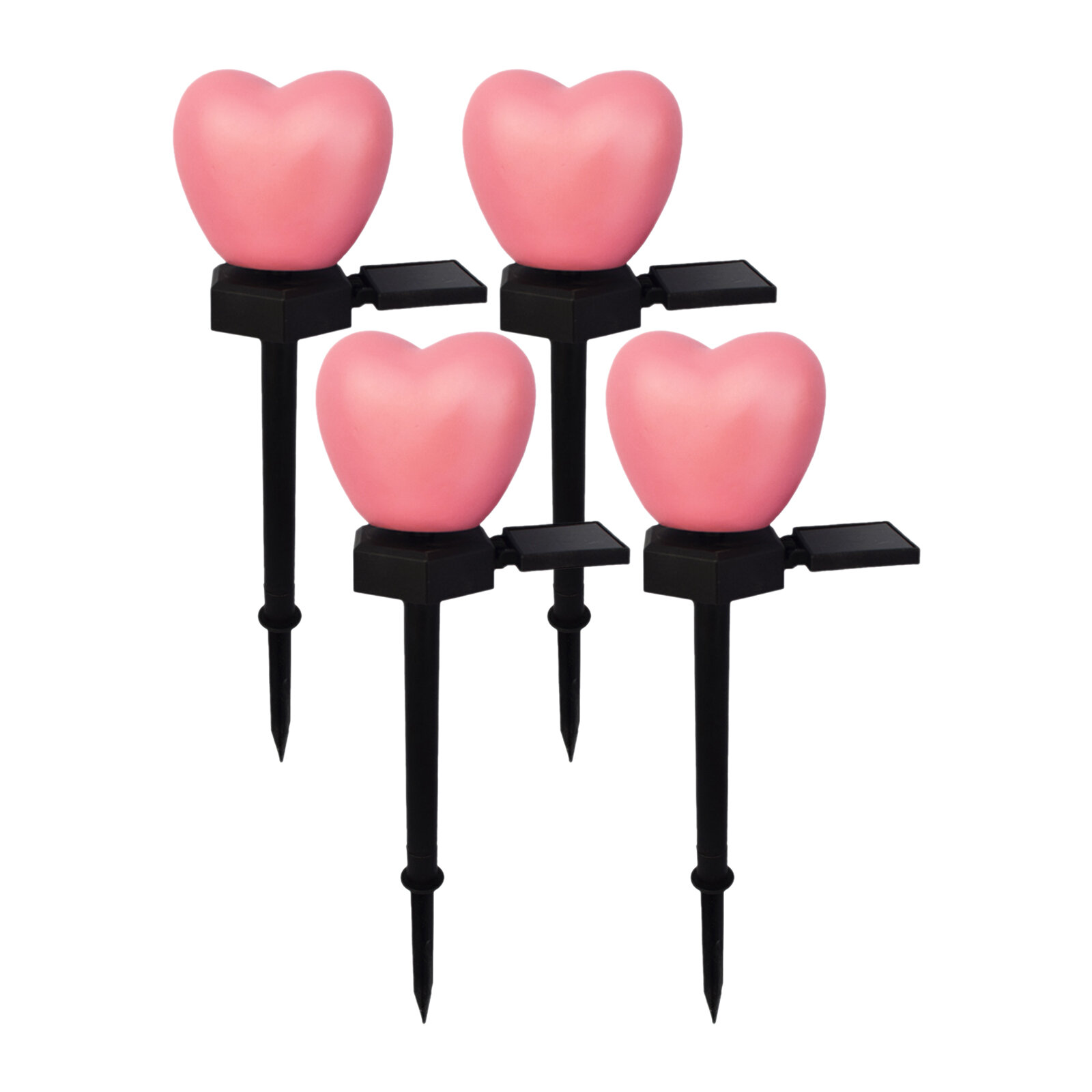 Светодиодные солнечные фонари в форме сердца Наружные садовые светильники Теплые