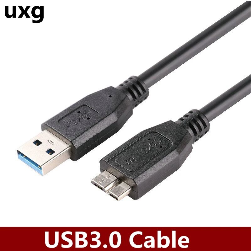 UXG Кабель USB 3.0 Type A - Micro B 20cm