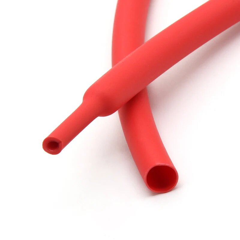 Термоусадочная трубка с клеем 3:1 Red, 1 Meter, Diameter 9.5mm