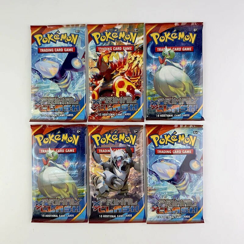 Коллекционные карты Pokemon XY Primal Clash, 2шт, цвет: random