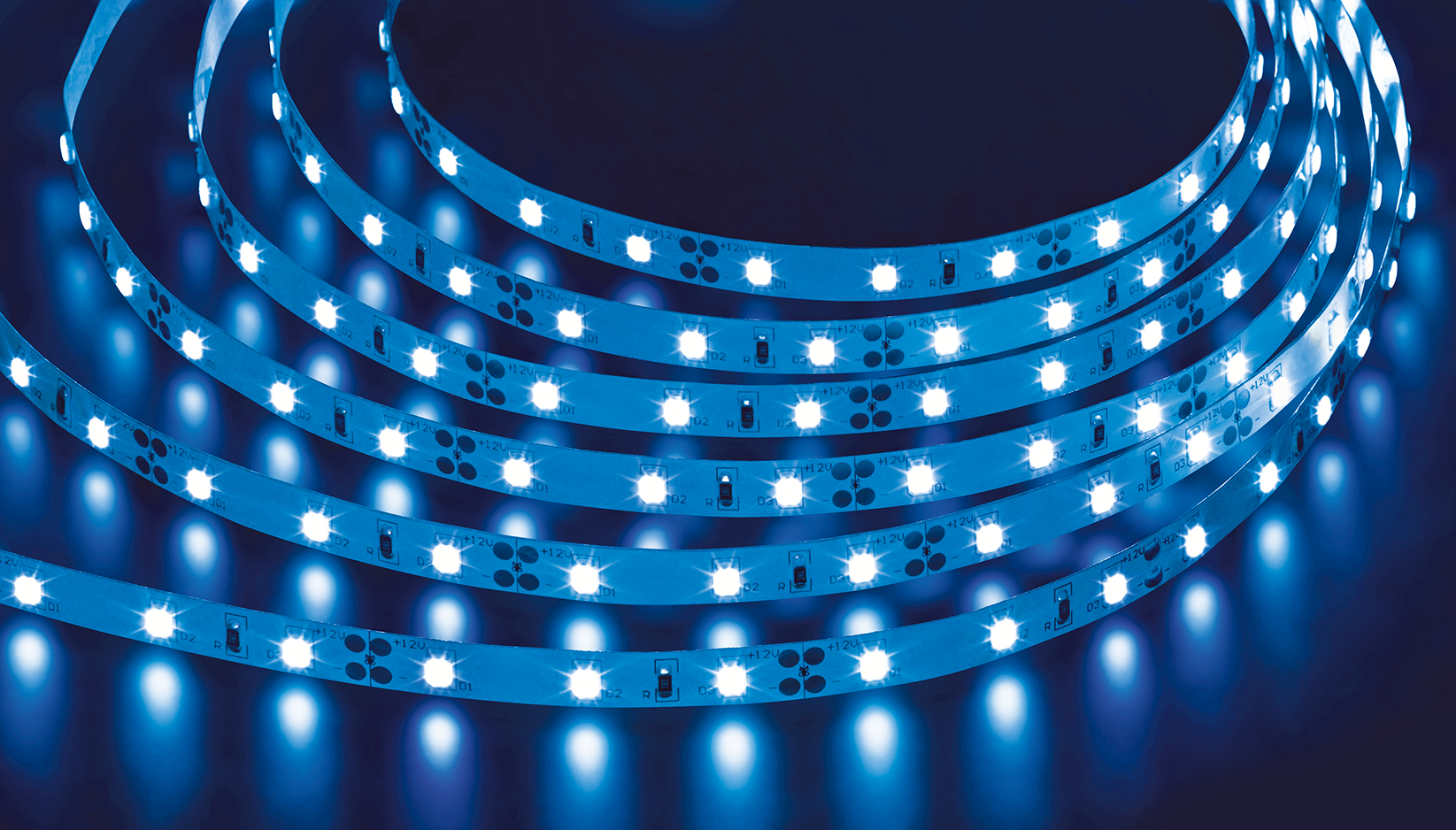 СД Лента Navigator 71 435 NLS-3528B60-4.8-IP20-12V-Pro 5 м, синий