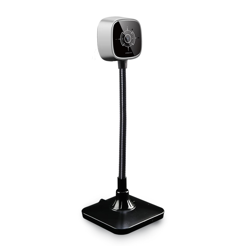 Веб-камера GESOBYTE, 1920x1080, USB, встроенный микрофон, черный