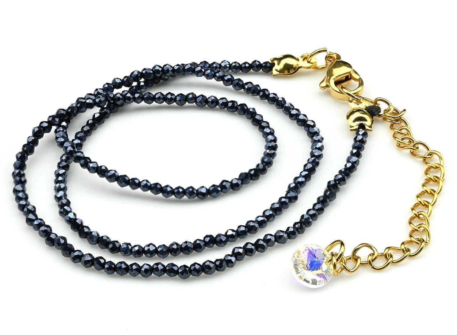 Чокер, циркон