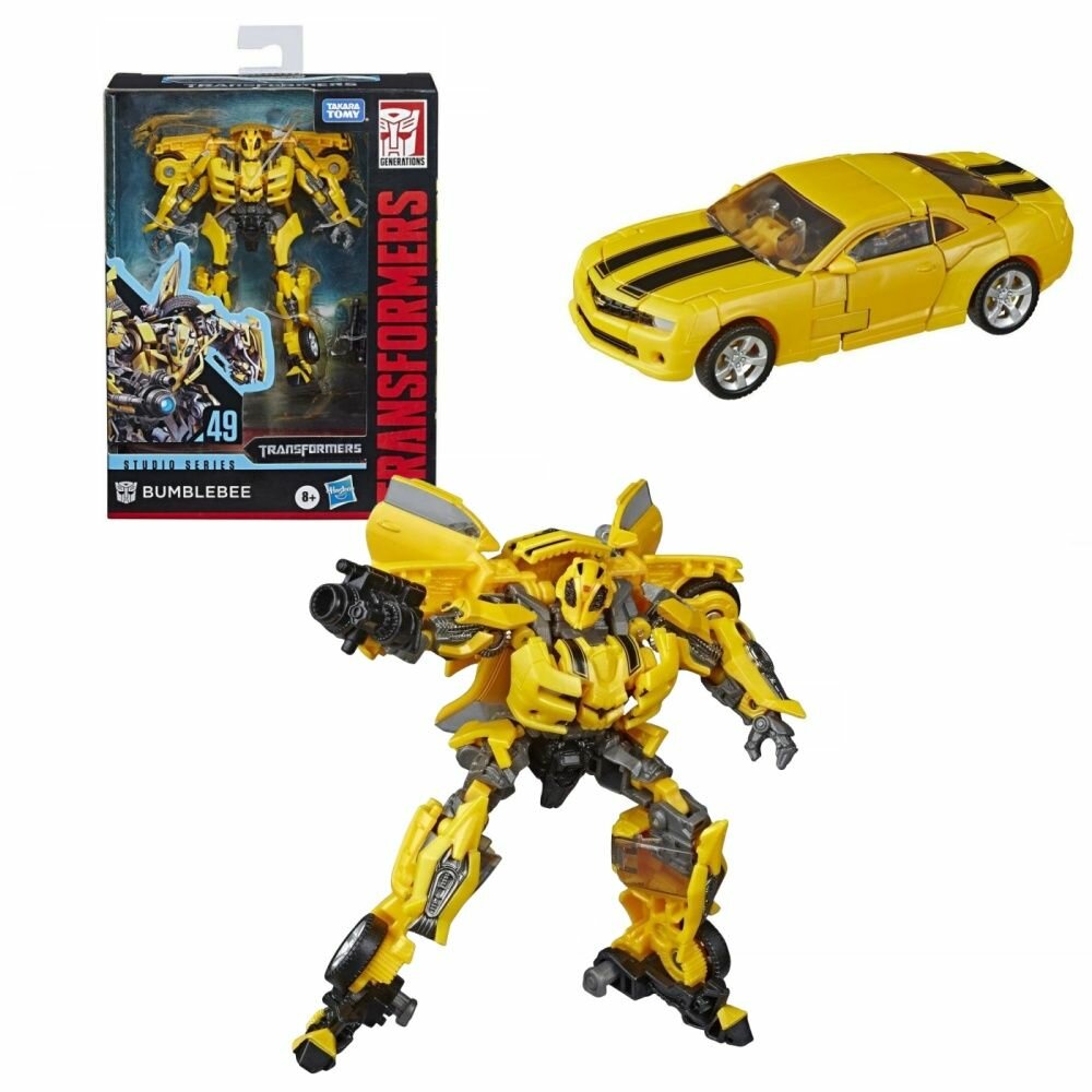 Трансформеры Hasbro Игрушка Studio Series Deluxe Transformers SS49 Bumblebee 4.5 дюйма (11.5 см) E7195