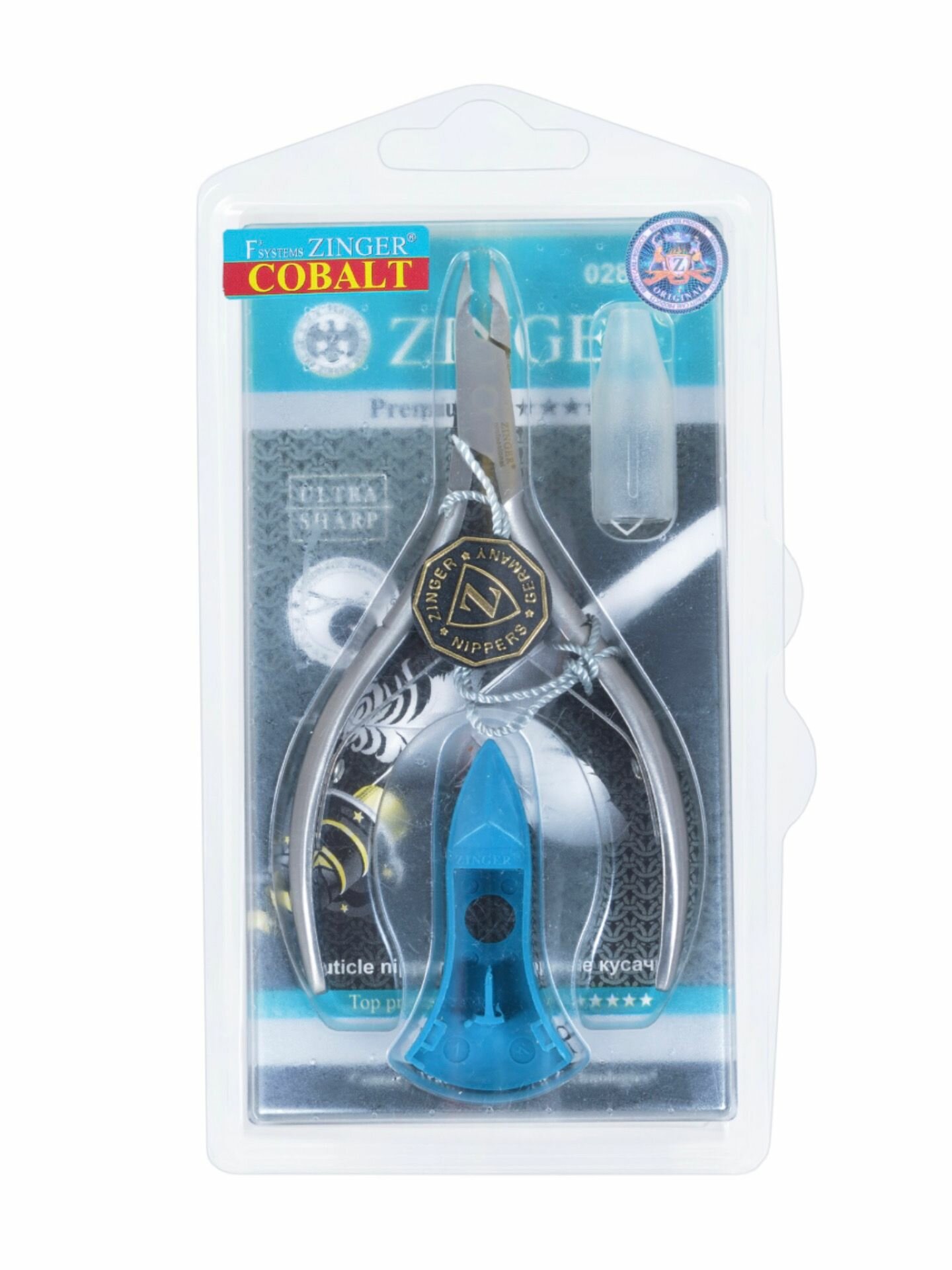 Zinger Кусачки маникюрные PT-01(6)-M 2spr для кутикулы / с профессиональной ручной заточкой