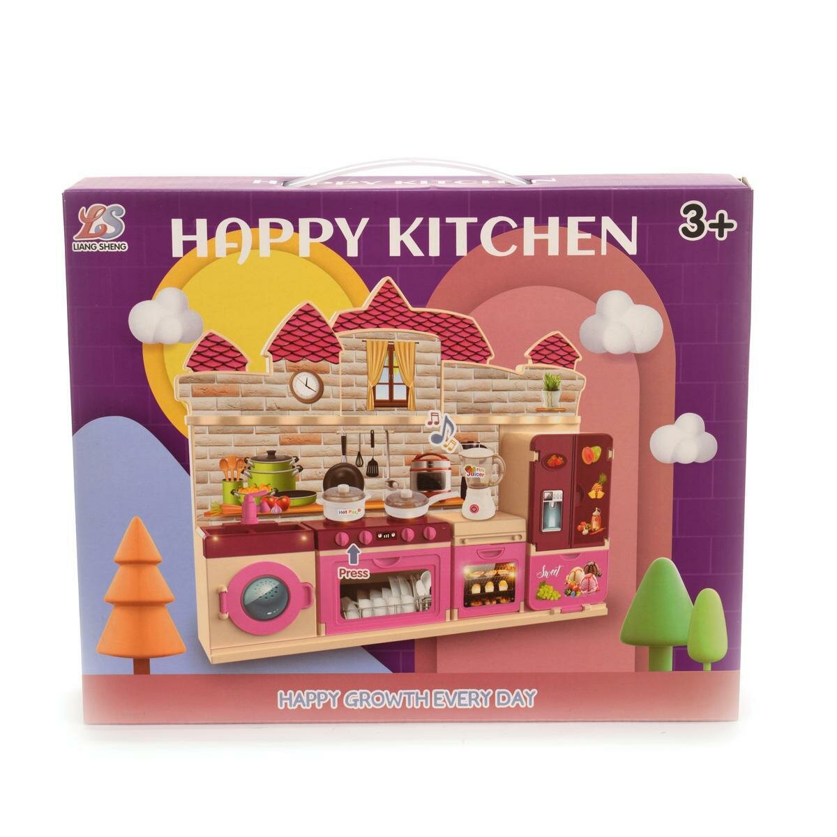 Игровой модуль 'Happy Kitchen' с подсветкой и звуками, размер 29,6*5,8*24,2 см