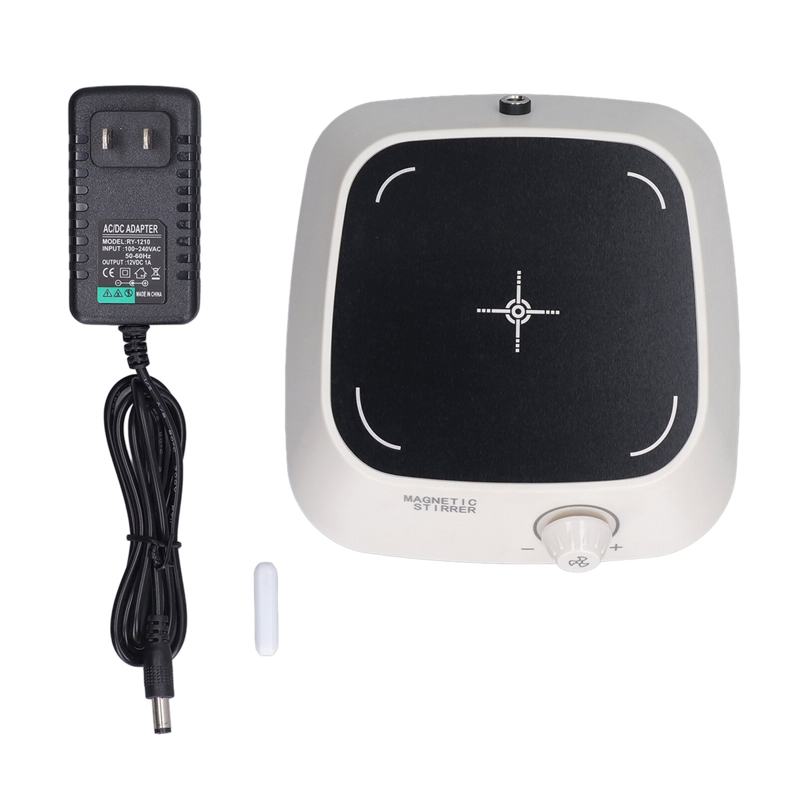 Магнитная мешалка с плавной регулировкой скорости вращения 300–3000 об/мин, объемом 3 л, мешалка для жидкостей, напряжение 100–240 В, вилка стандарта США.