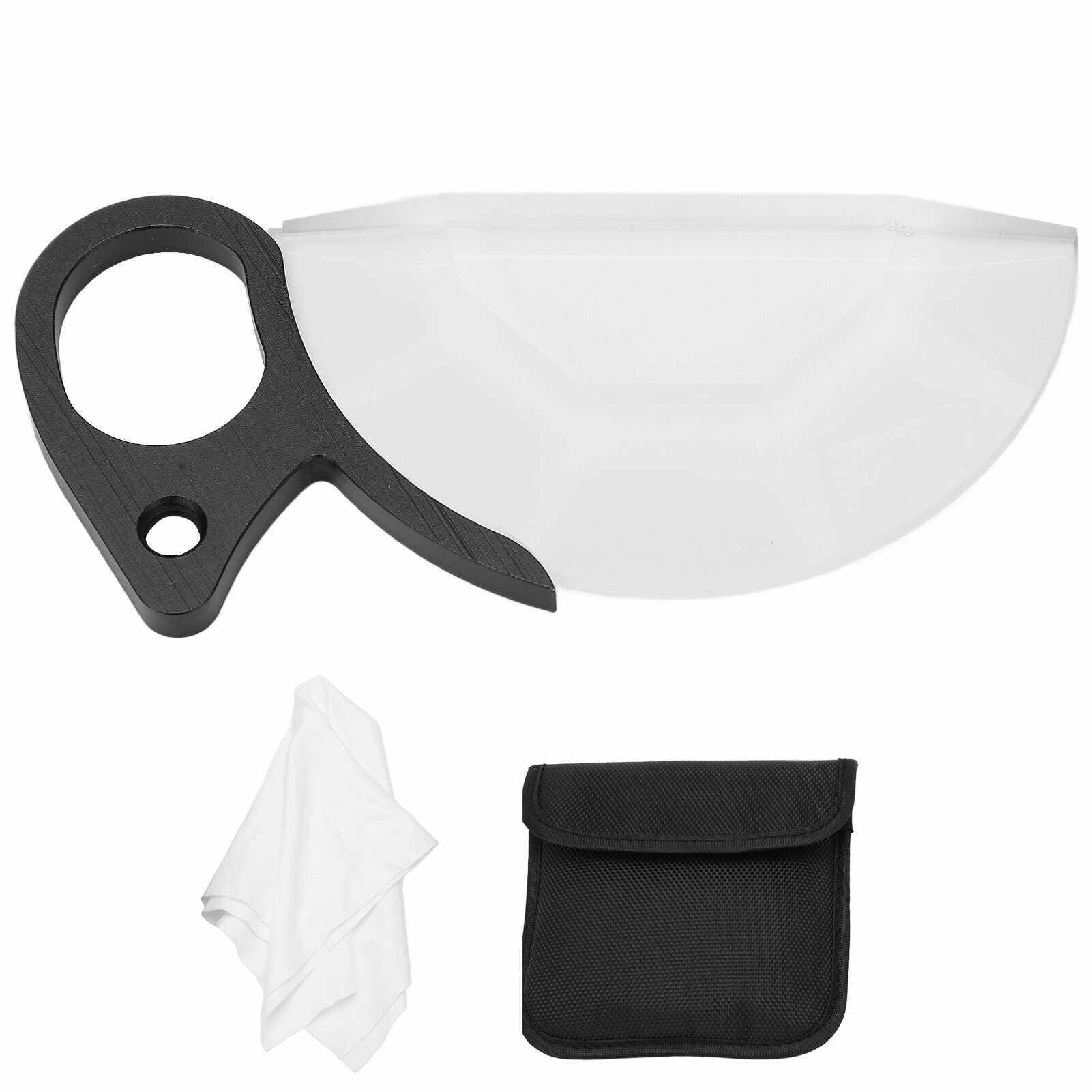 79 -миллиметровый портативный полукруга Калейдоскоп Фильтр Оптический стеклянный призма Спецэффект фильтр