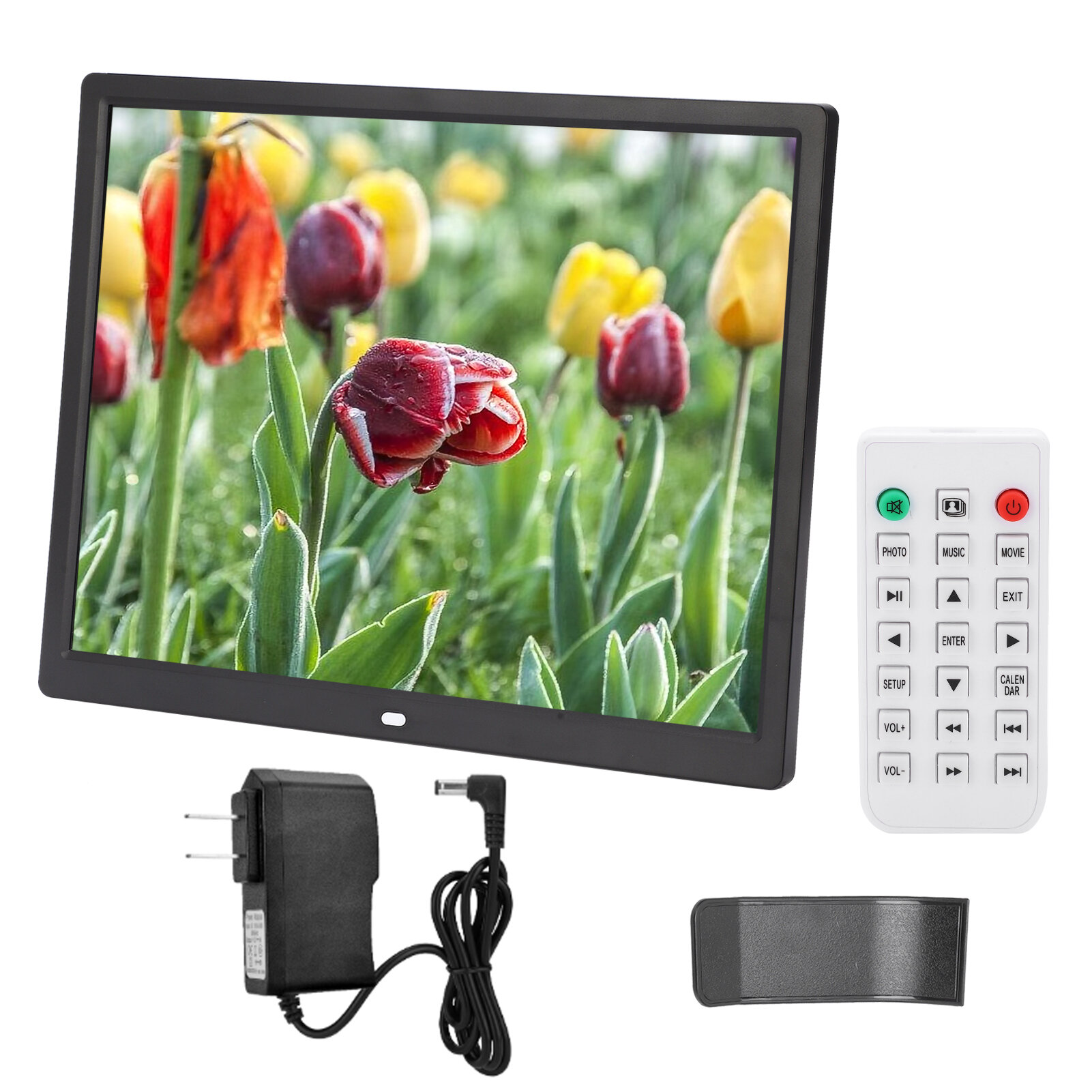 15IN HD Digital Photo Frame 1024x768 Поддержка разрешения MP3/MP4/Изображение воспроизведение (приз Américaine)
