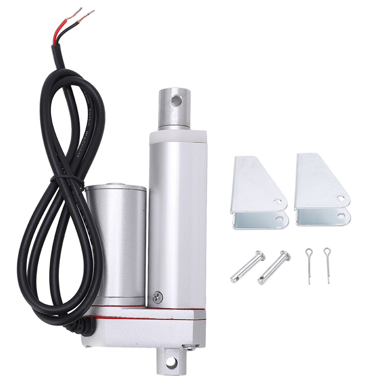 Высокопрочный прямолинейный электрический линейный актуатор с ходом 50 мм, крутящим моментом 750 Н, напряжением 24 В.