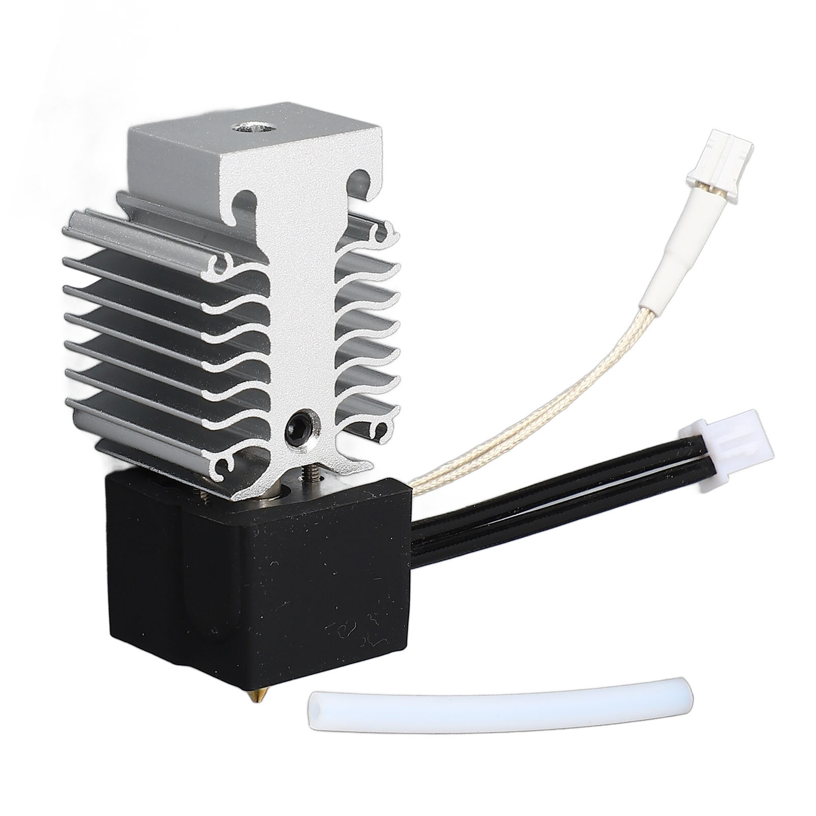 Комплект хотэнда для Ender 3 V3 SE: горловина из нержавеющей стали, латунное сопло, изолированная силиконовая крышка, печатающая головка 3D-принтера.