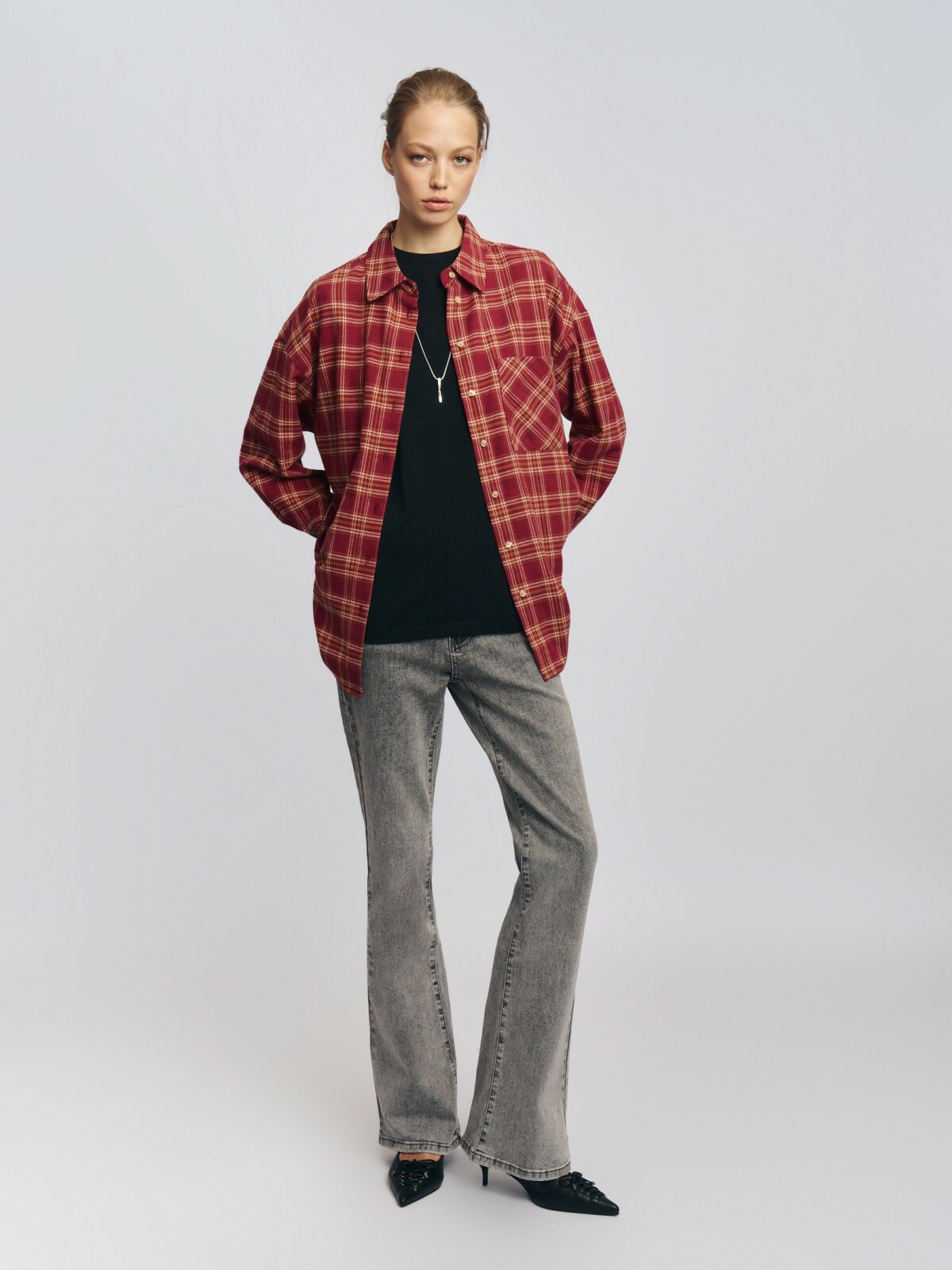 Джинсы буткат 