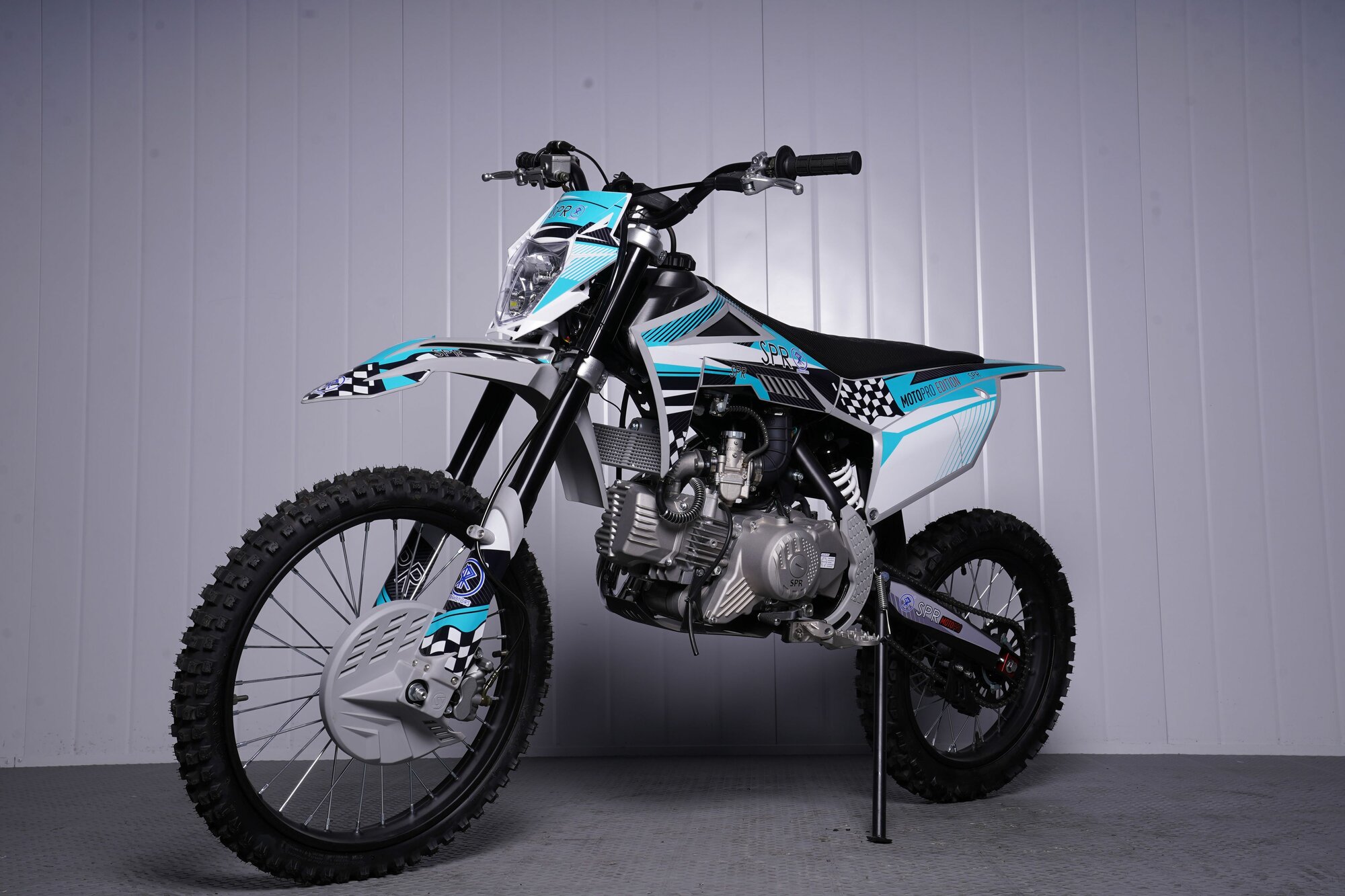 Питбайк 190сс MiniCross V2 MAX, серый, в собранном виде