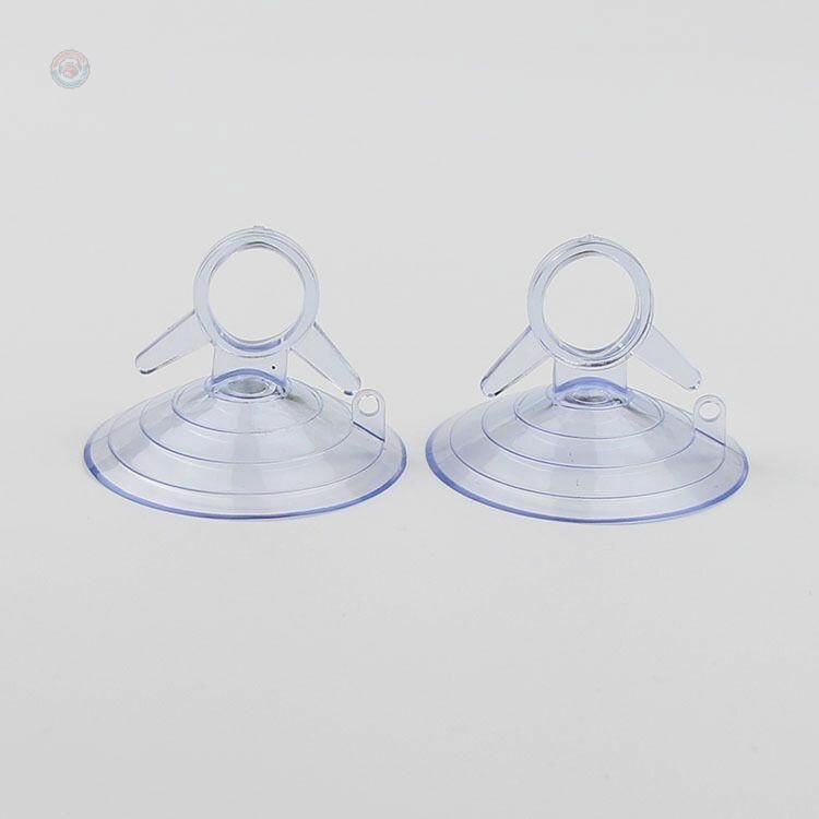 Прозрачные универсальные силиконовые присоски 45 мм, 10 шт для крепления автомобильных козырьков и домашнего хранения, многофункциональные держатели с кольцом