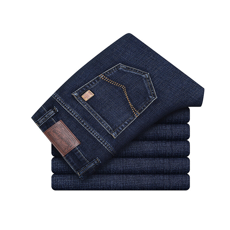 MON Мужские джинсы Чистый цвет / прямые B1, талии_40, Размер_40