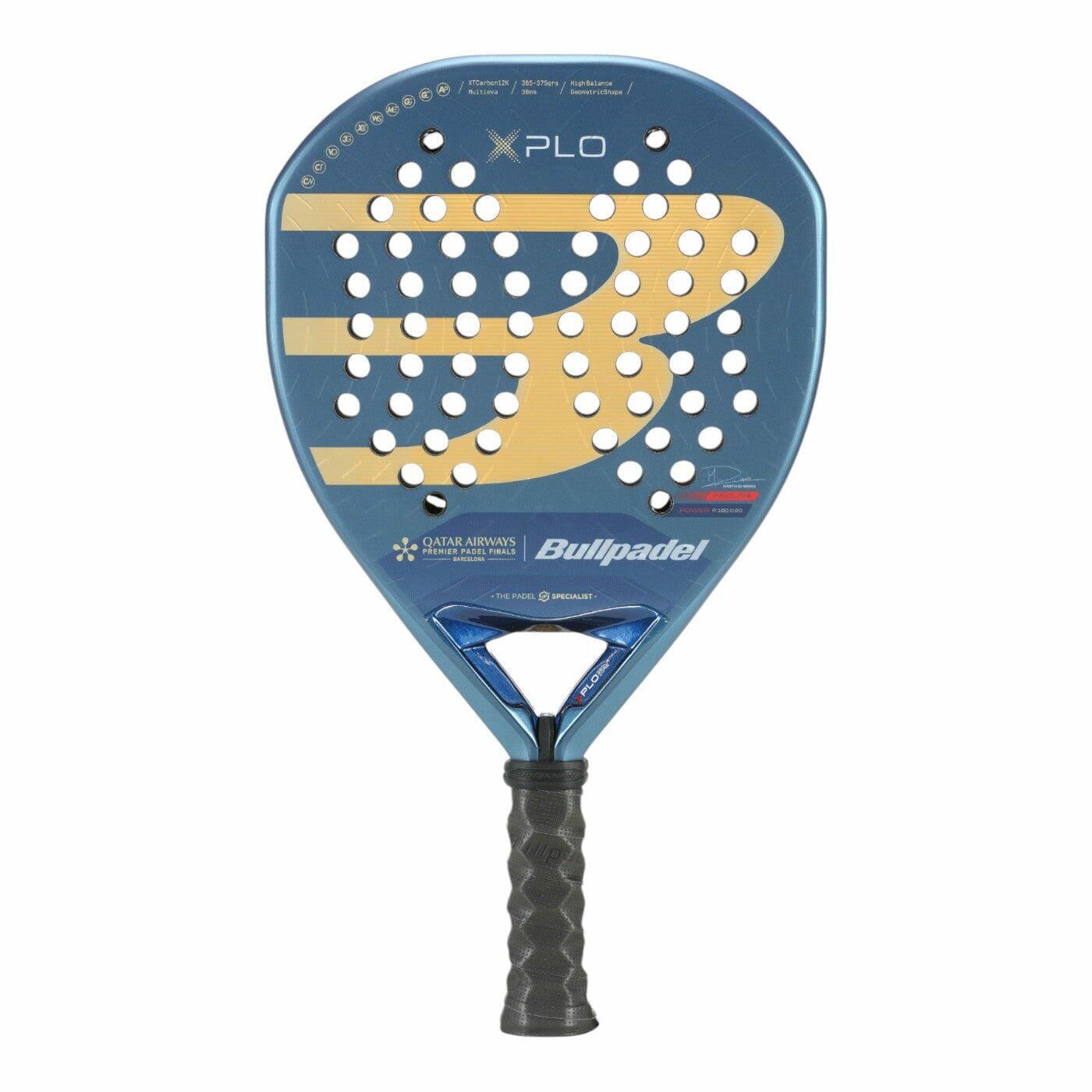 DECATHLON ракетка для падел тенниса Bullpadel XPLO Tour Final 2024 DI NENNO, черный