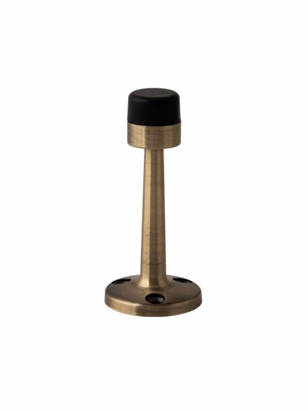 Упор дверной настенный Code Deco DS-0018-AB, 7.5 см, цвет бронза, артикул 28851. Надежная фурнитура для защиты стен и дверей.