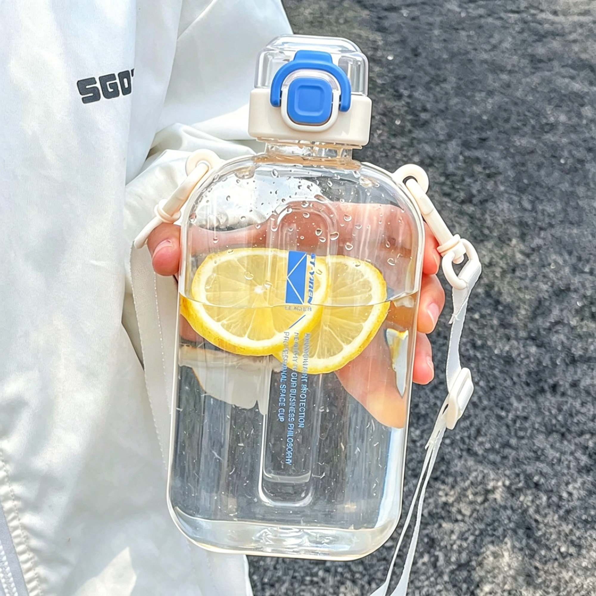 CREAWIND пластиковая бутылка для воды 750 мл, Зелёный, 750ml YZ