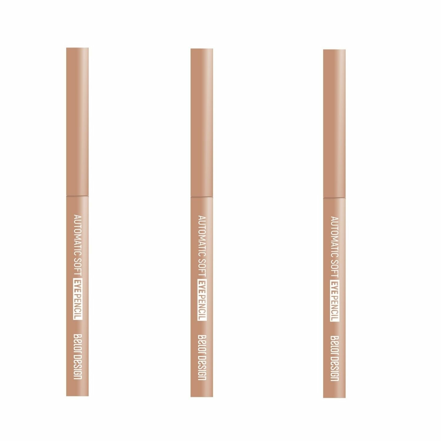 BelorDesign Карандаш для глаз Automatic soft lippencil, тон 306, 3 шт