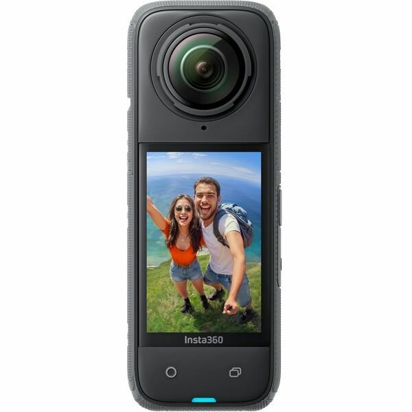 Экшен-камера Insta360 X4 Standard Bundle 8K, водонепроницаемая, 360°, широкоугольная съемка, 4K видео, черная