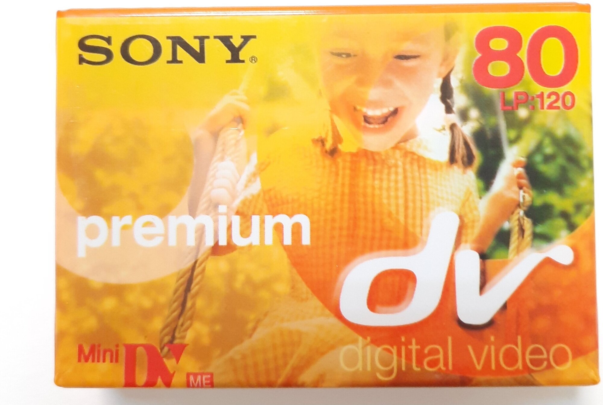 Цифровая видео касссета для видеокамер mini DV, Sony DVM 80, DVM80PR3, 120 минут, Jewel case, 1 шт.