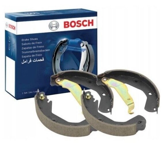 Колодки тормозные барабанные Bosch 0986487734, 4 шт