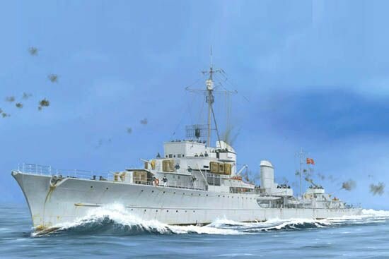 Trumpeter 1/350 05323 Немецкий эсминец Z-43 1944Корабль