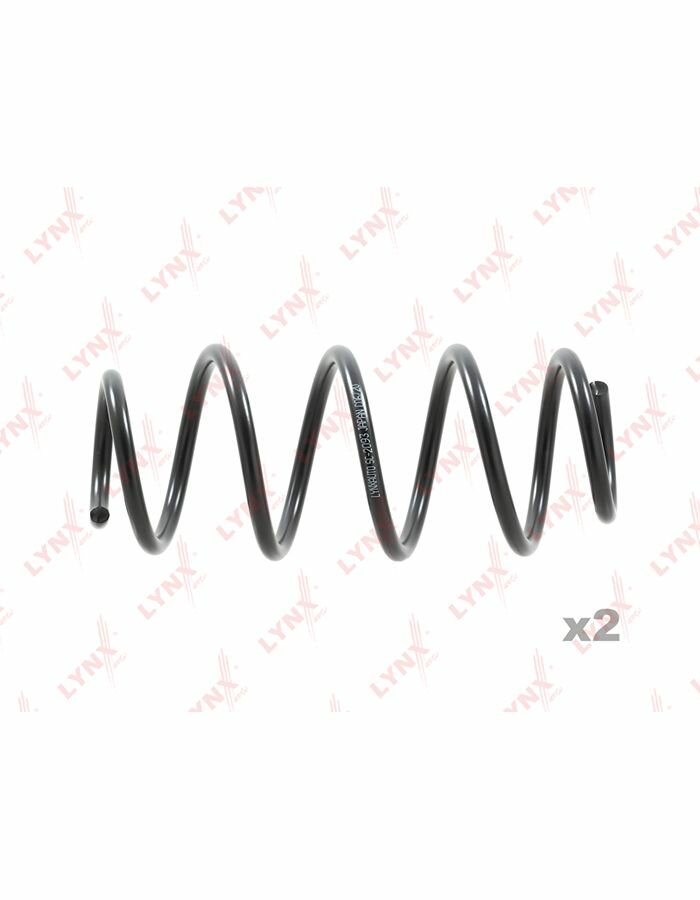 Пружины подвески передние SKODA Superb(3T) 08> VW Passat 05-10 LYNXauto SC2093 2 штуки