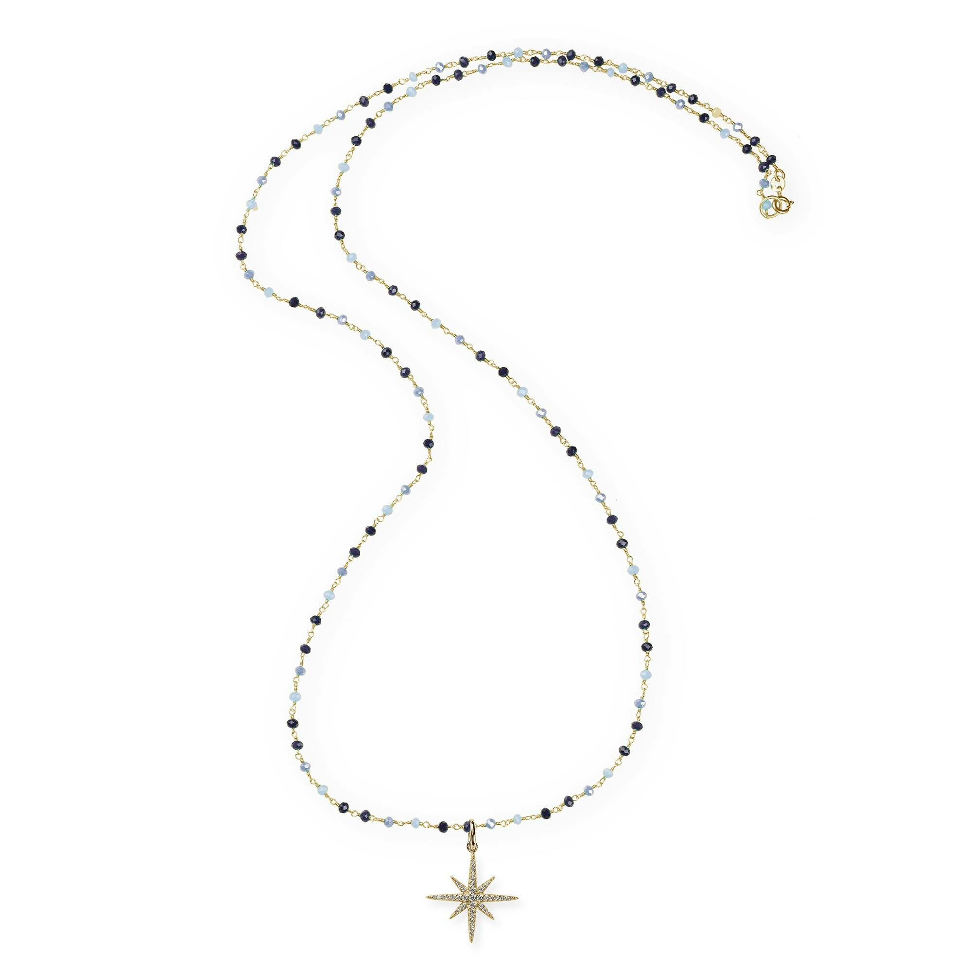 Колье, серебро, 925 проба, золочение, фианит