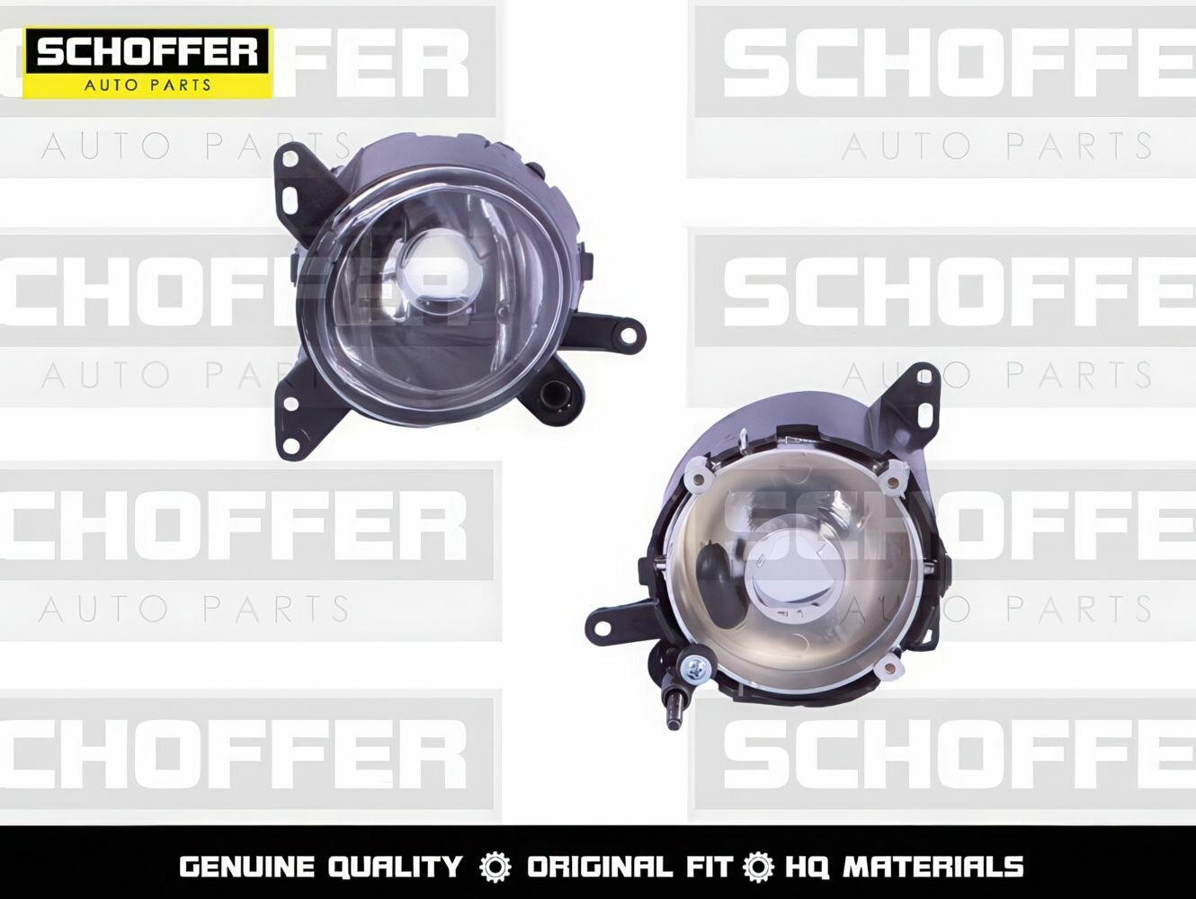 Фара ПТФ правая, для Митсубиси Лансер X 2007-2015 Mitsubishi Lancer X 2007-2015, артикул SHF-11043, производителя SCHOFFER