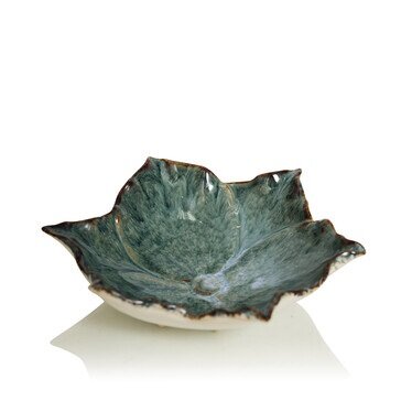 Керамическое декоративное блюдо, 17х4 см