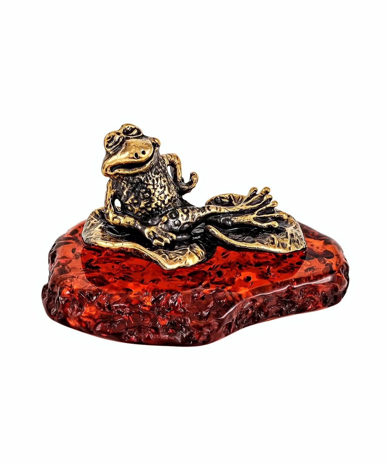 Статуэтка Лягушонок на кувшинках 2014