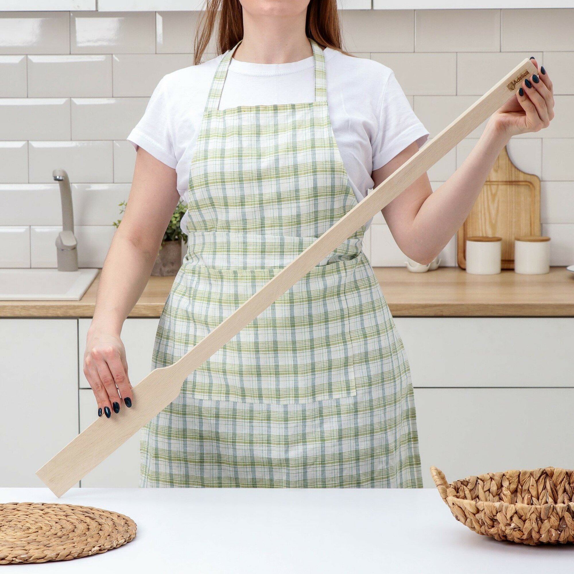 Лопатка Adelica «Для Профи», дерево (массив бука), 100 см, бежевый