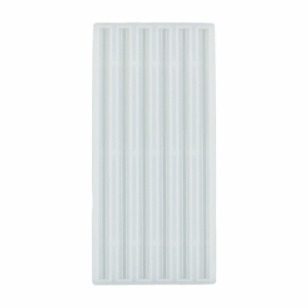 1/2 круглая восковая палочка силиконовая форма - 7 мм толщина 150 мм длина 2