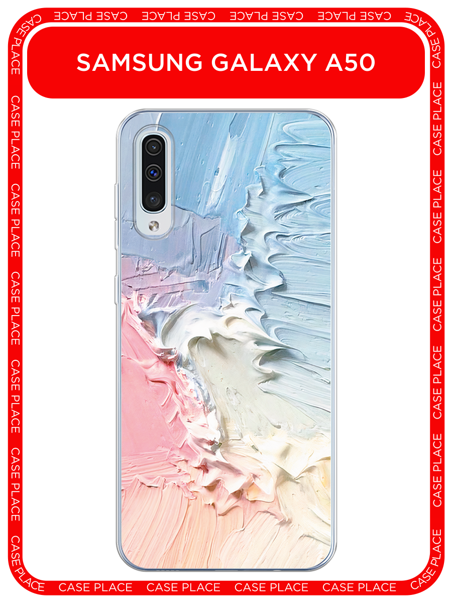 Чехол на Samsung Galaxy A30s / Самсунг Гэлакси А30s с принтом Фруктовое мороженное