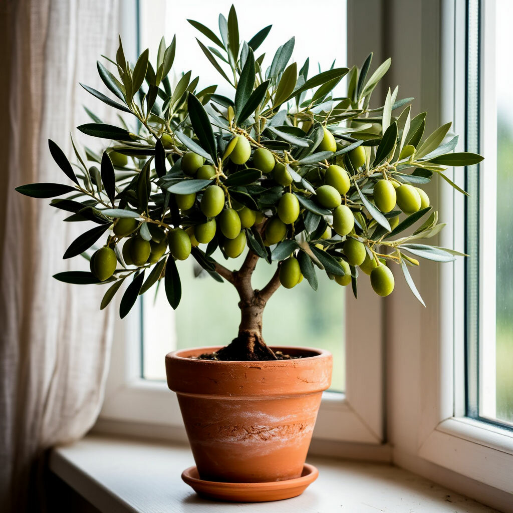Оливковое дерево комнатное, семена