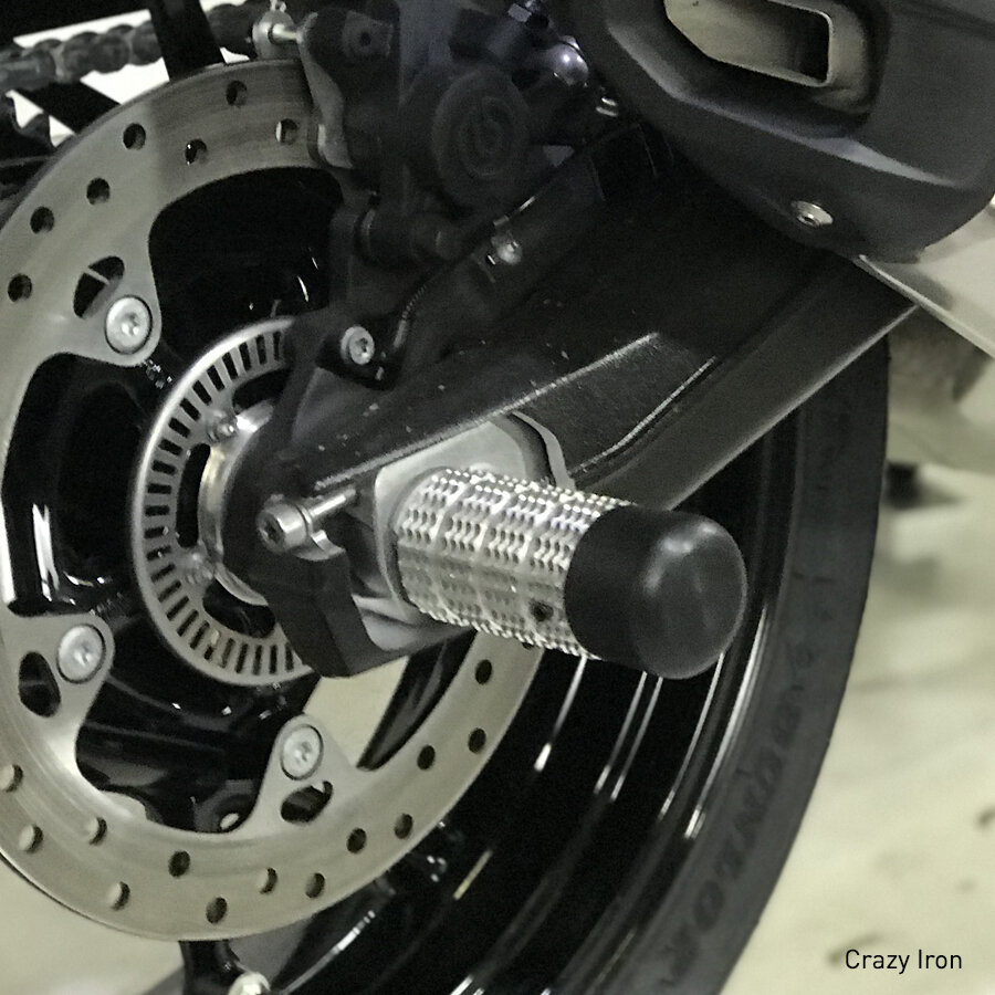 Пеги в ось заднего колеса BMW F900XR F900R CRAZY IRON