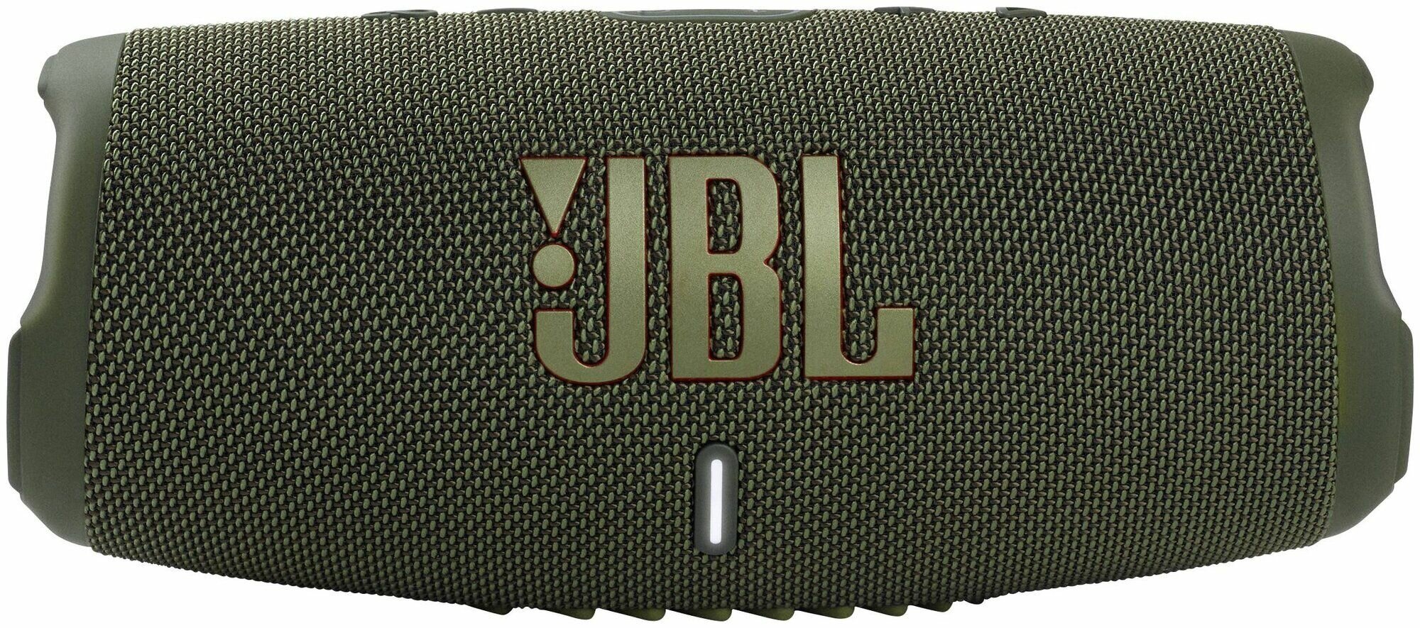 Беспроводная акустическая колонка JBL Charge 5, зеленая, влагозащищенная