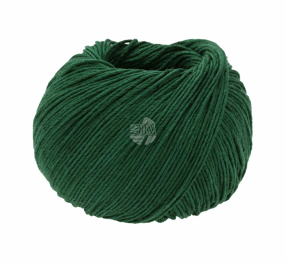 Пряжа для вязания Lana Grossa Solo Lino (52 Flaschengr n) 1 моток 50 г/120 м