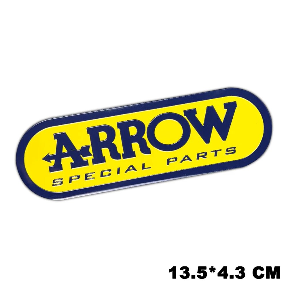 Наклейки на выхлопную трубу мотоцикла, гоночный глушитель, наклейки, аксессуары для эмблемы, водонепроницаемые TERMIGNONI Arrow LeoVince