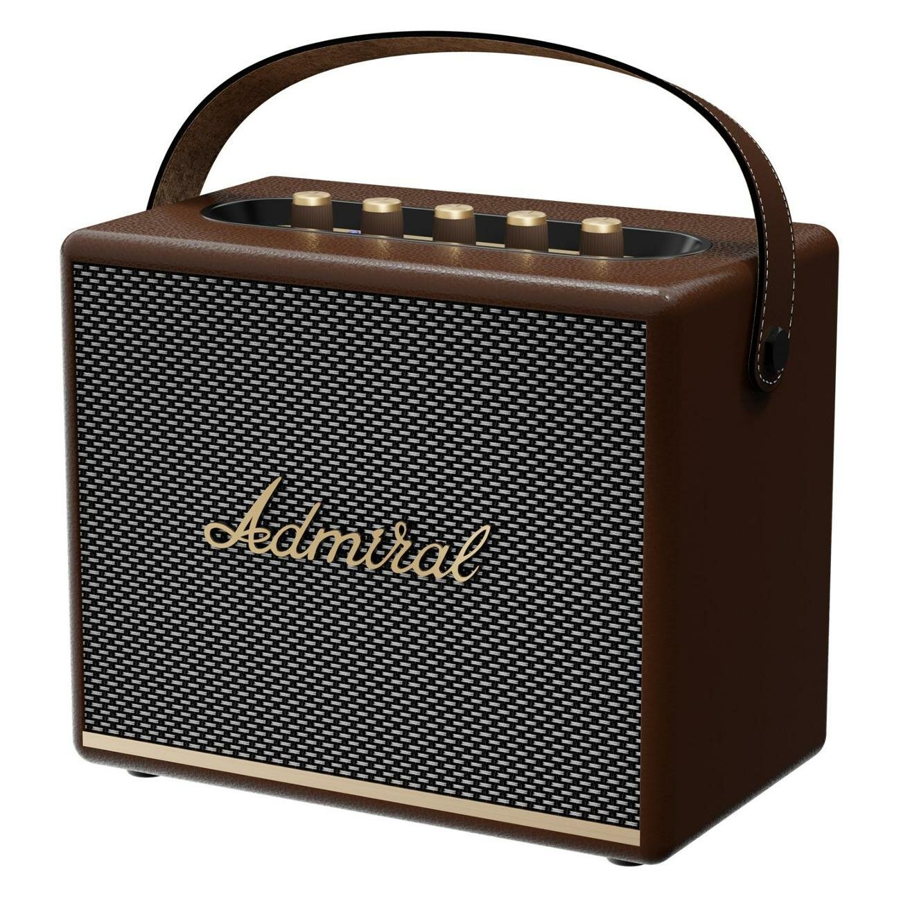 Портативная акустика Admiral LEVANT 60W/BT 5.0/AUX/USB/Microphone/6600Ma/Brown Б/У уценка