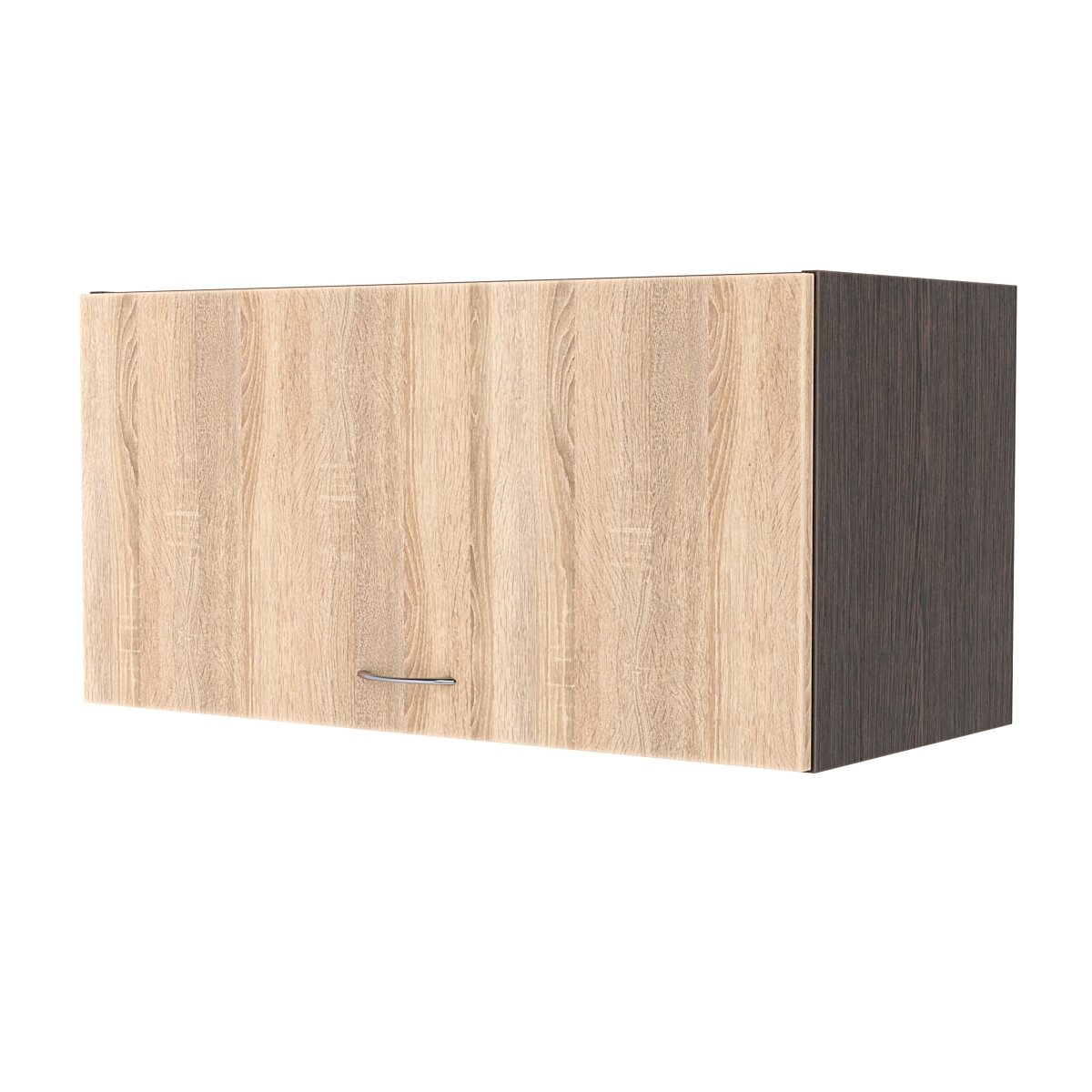 Кухонная антресоль №9 настенная, Дуб Венге и Дуб Сонома. Производитель товара - компания Westcom.