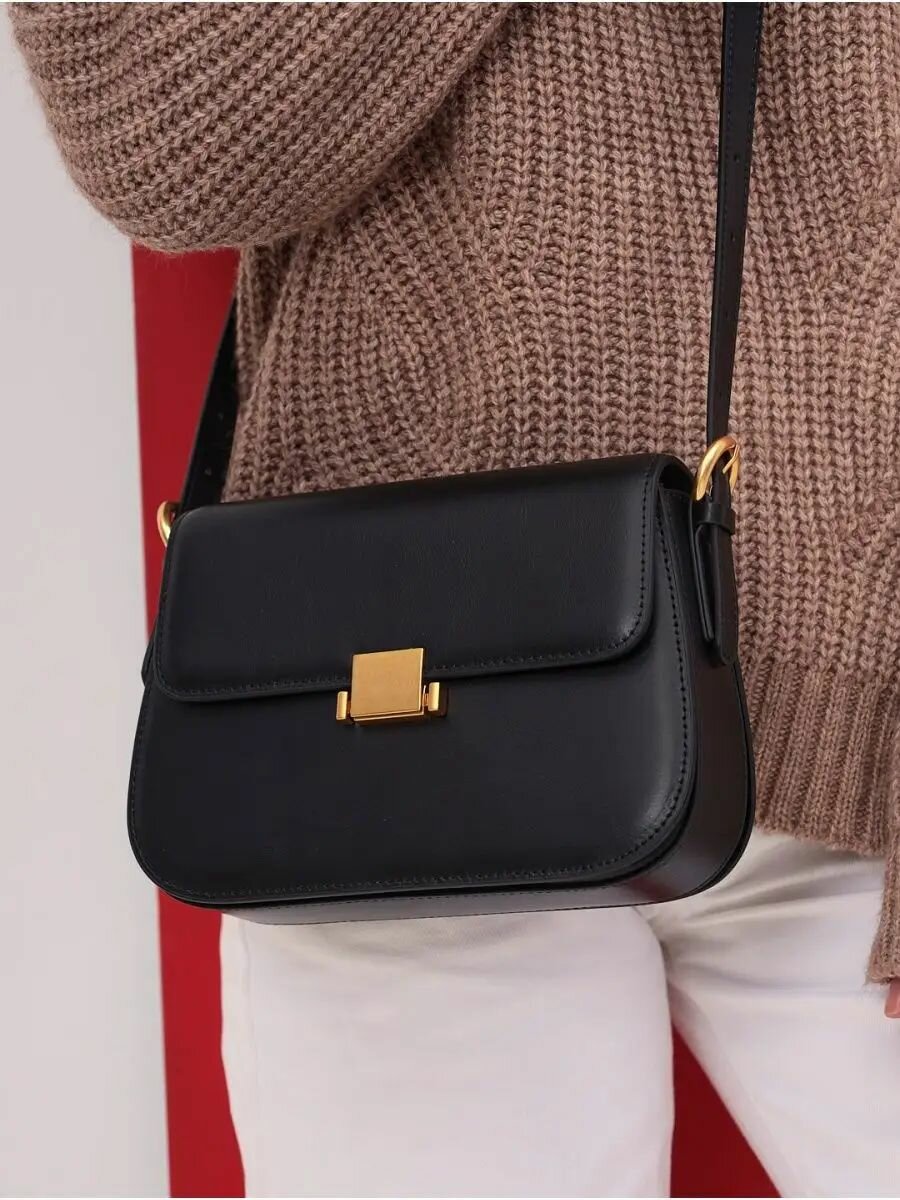 Сумка женская через плечо маленькая кожаная кросс-боди ALEXANDER TS