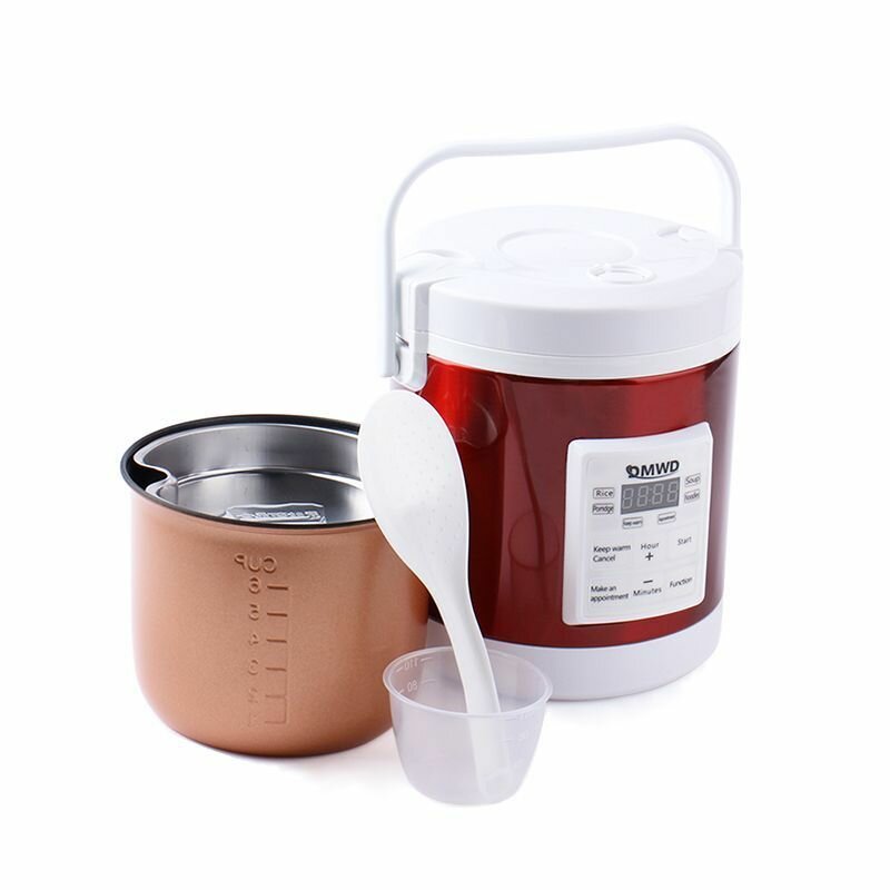 Мультиварка автомобильная,1.6 л,12-24 В, Кастрюля для приготовления супа, каши, тушеного мяса