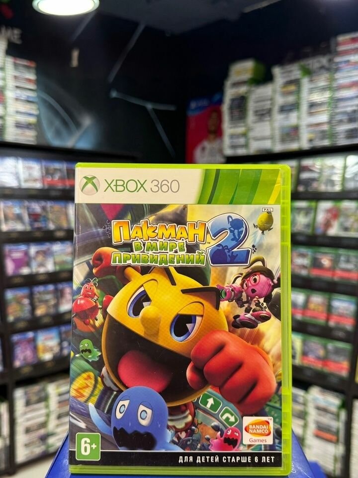 Игра Пакман 2: В мире привидений (Xbox 360) (Box)