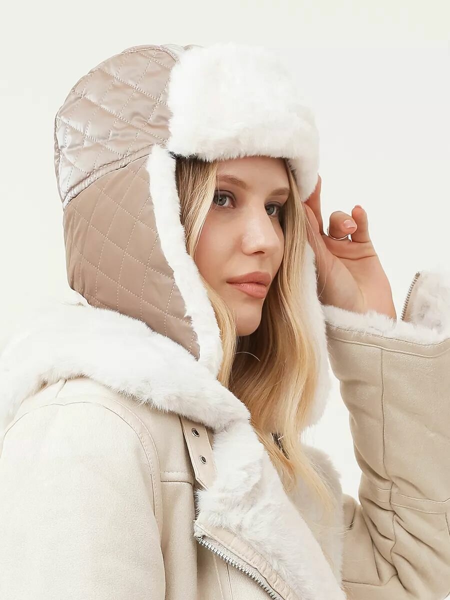 Шапка-ушанка Базовая коллекция для женщин